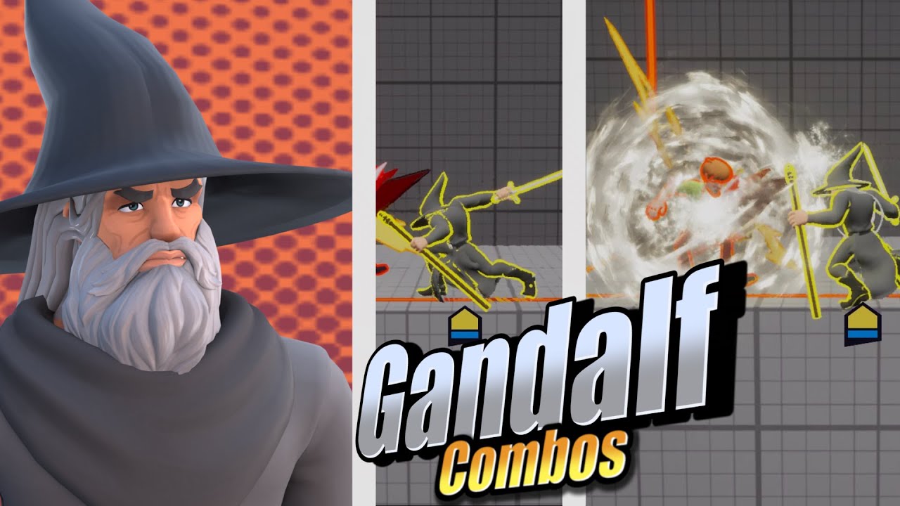 Gandalf Combos - MultiVersus - YouTube