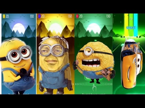 TILESS HOP | MINIONS VS MINIONS EXE VS MC QUEEN #tileshopedmrushsong ...