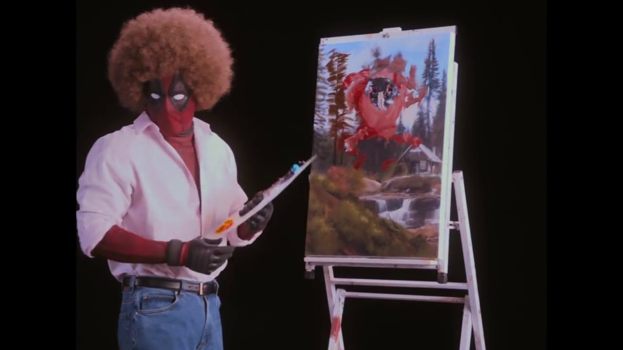 Deadpool 2 Teaser Trailer Featuring Bob Ross? - YouTube
