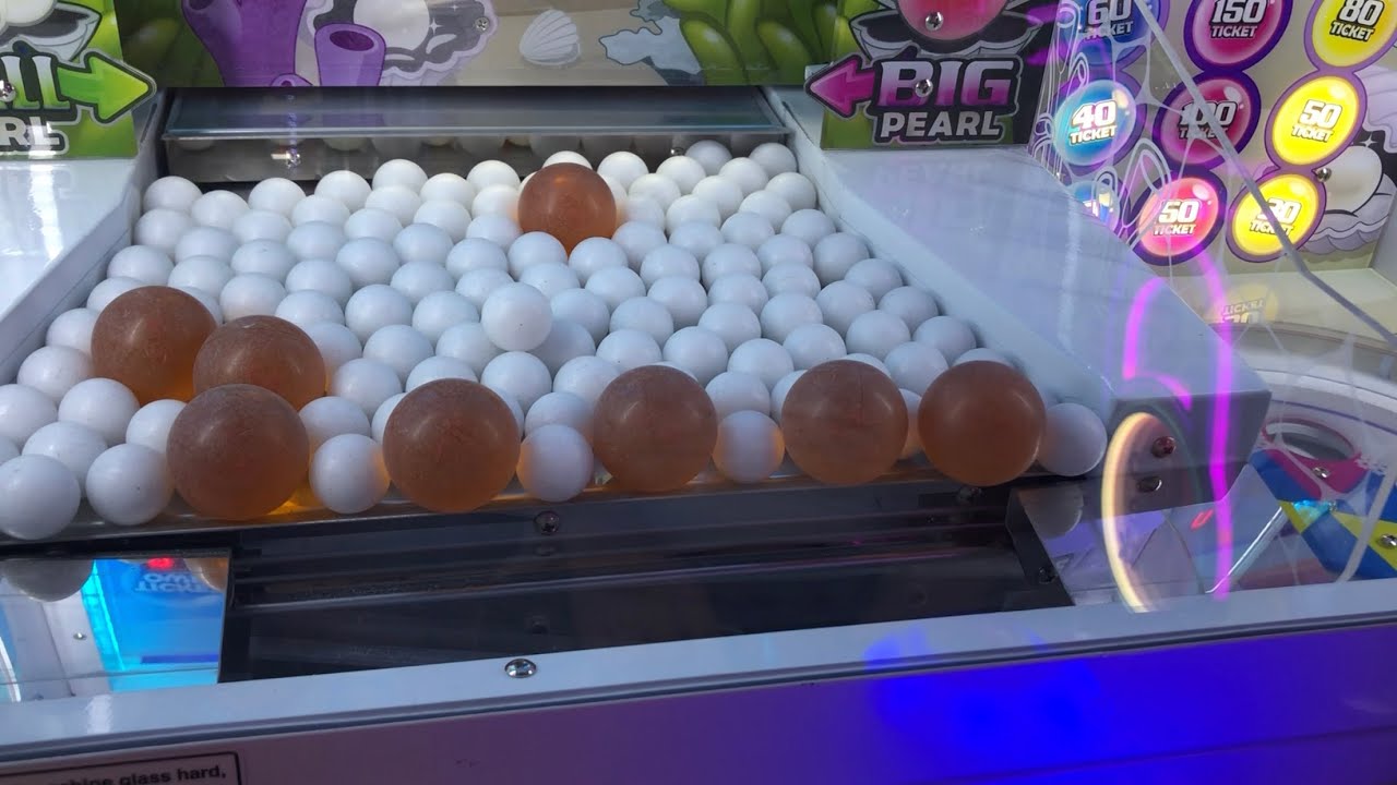 Winning 500 Tickets on Pearl Fishery (arcade game) - YouTube