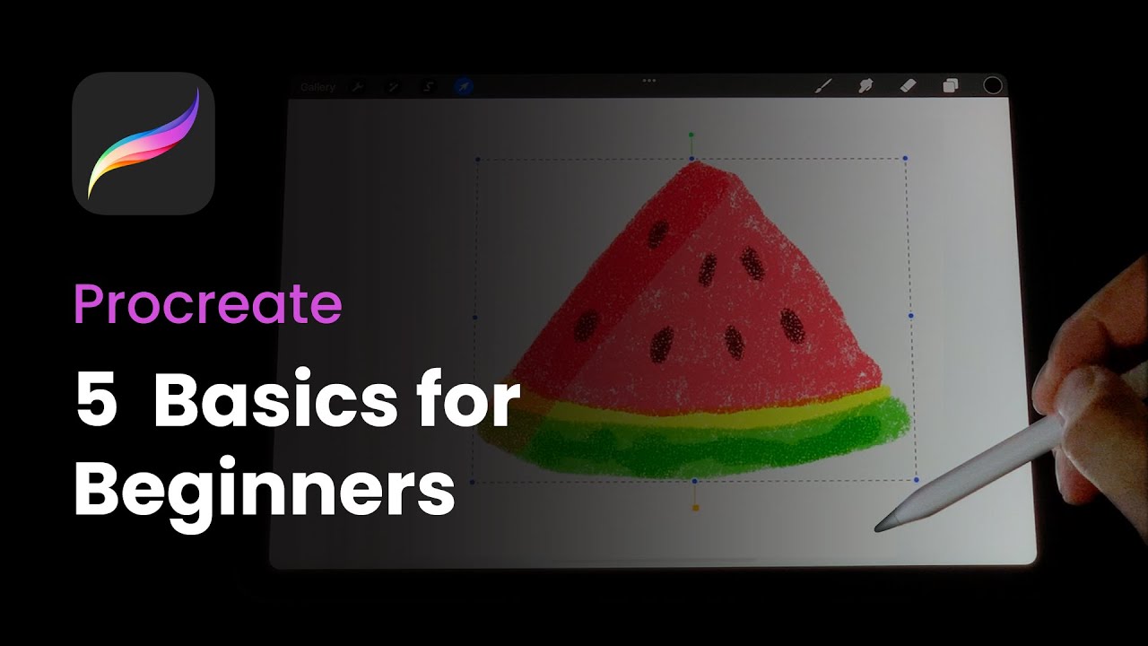 5 Procreate Tips + Shortcuts for Beginners - YouTube