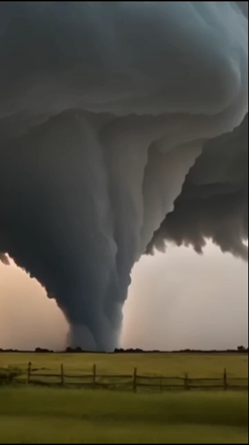 small tornado vs big tornado 🌪️ ☠️😱 tornado warning🥶 - YouTube