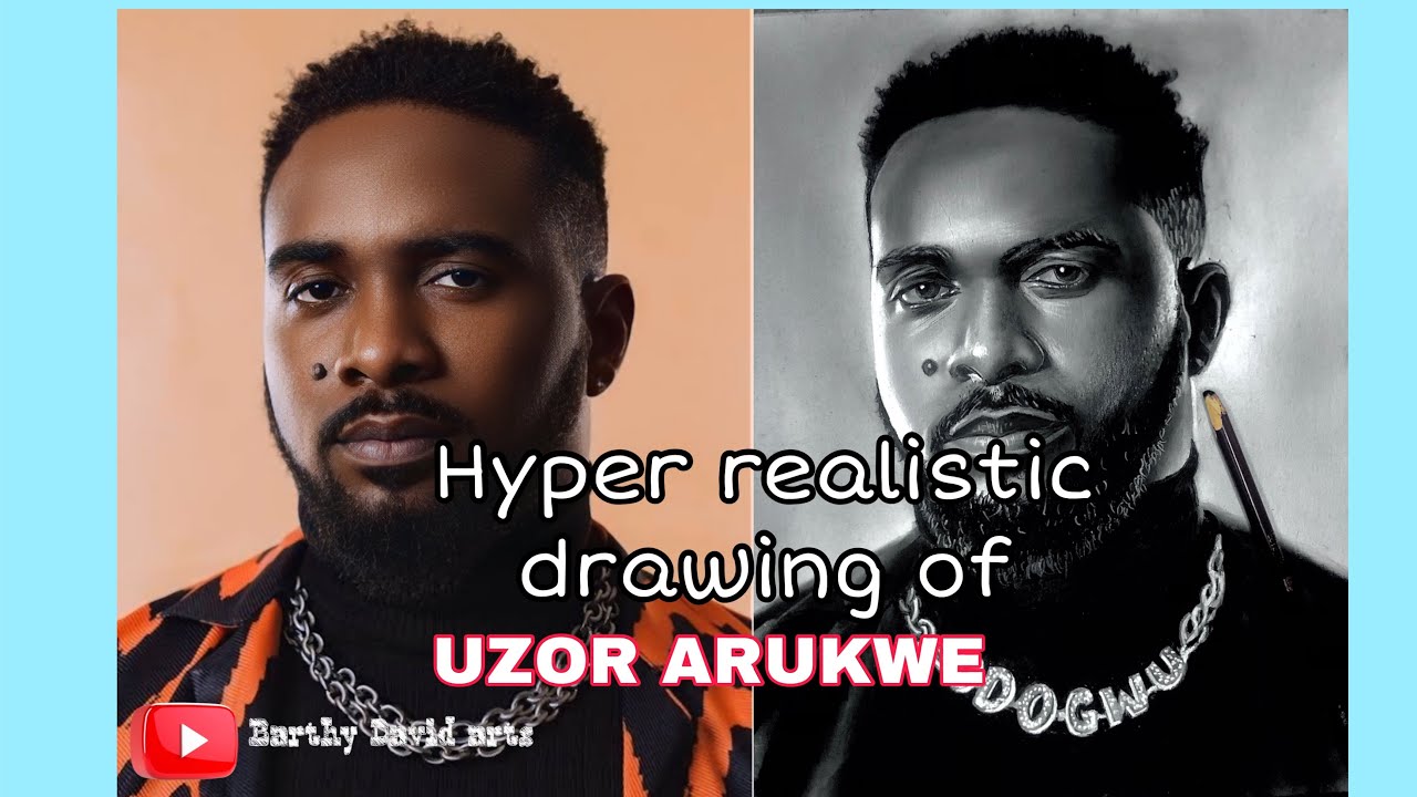 Barthy David Arts is live / Drawing of UZOR ARUKWE in real time, pls ...