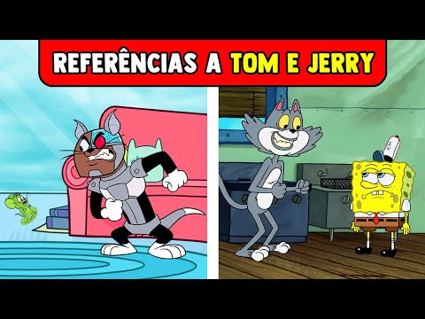 21 TOM AND JERRY REFERENCES AND APPEARANCES 😼🐭