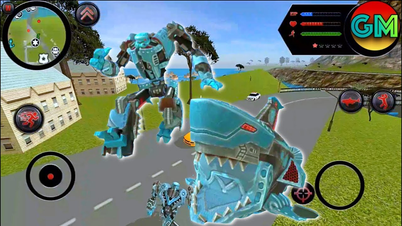 Robot Shark #17 | by Naxeex Corp | Android GamePlay FHD - YouTube