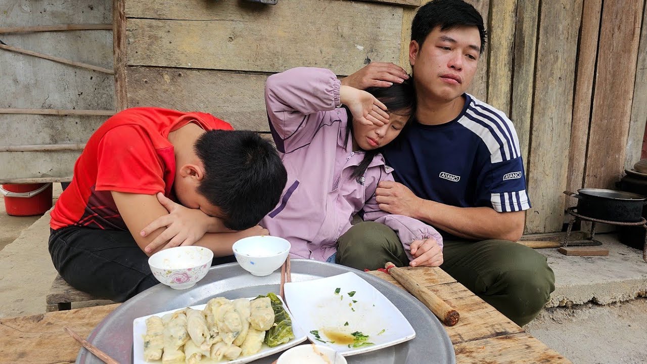 Lisa burst into tears when she heard that her father would go abroad to ...