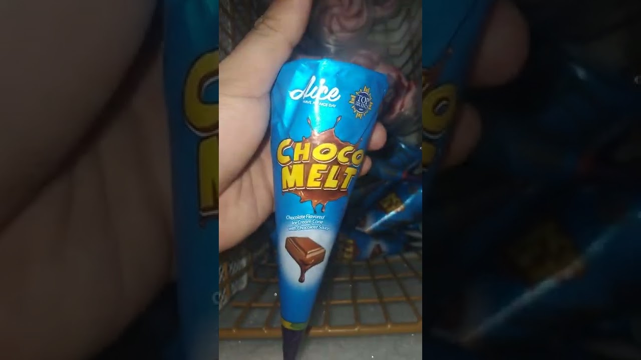 #ASMR#CHOCOLATE CONE#CHOCO MELT#SHORTS - YouTube