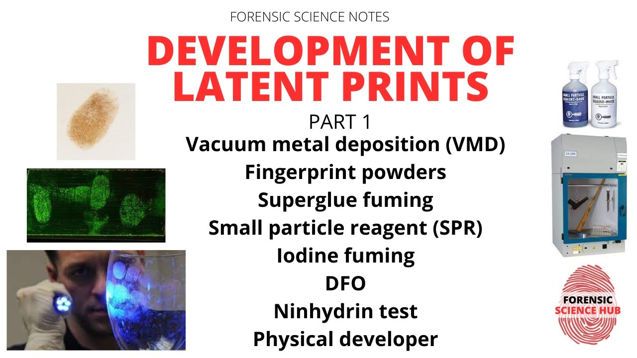 Development Methods For Latent Fingerprints Techniques For Development Methods For Latent Fingerprints Techniques For