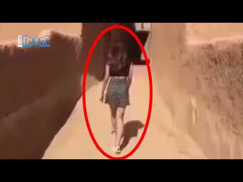 Suudi Arabistan'da ''mini etekli'' kadın olay yarattı!