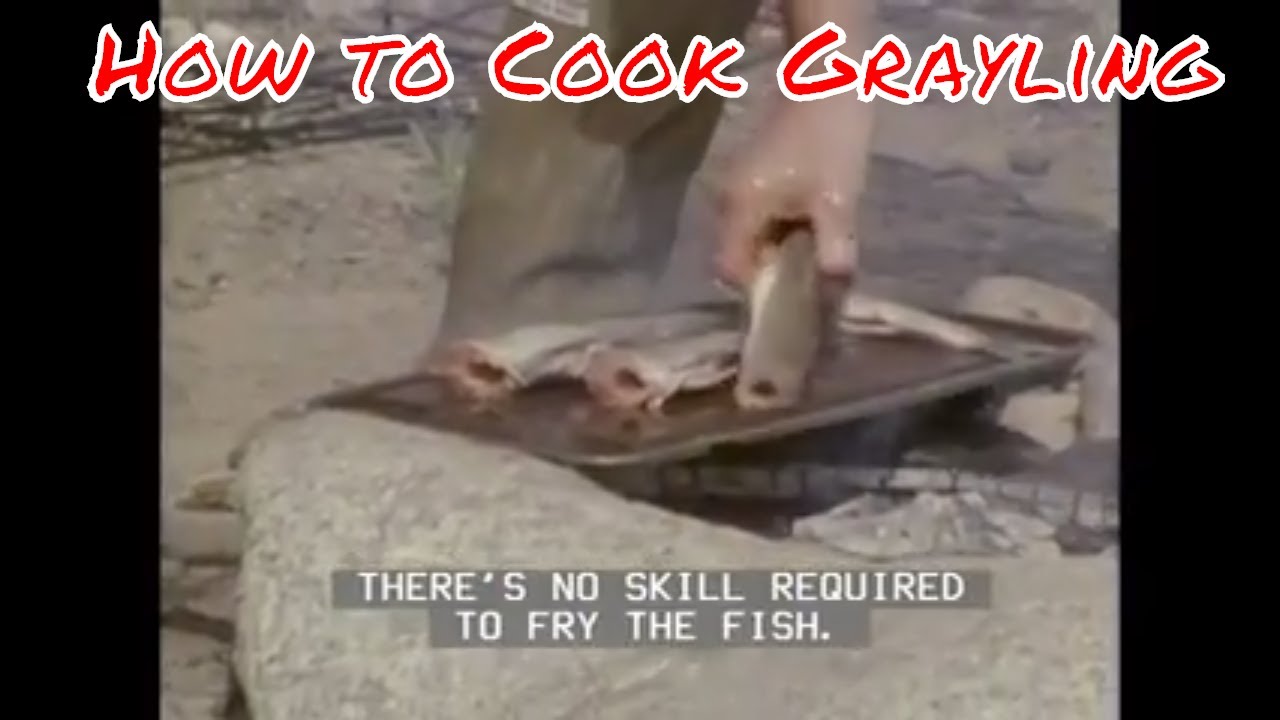 Wilderness Recipe for Grayling - YouTube