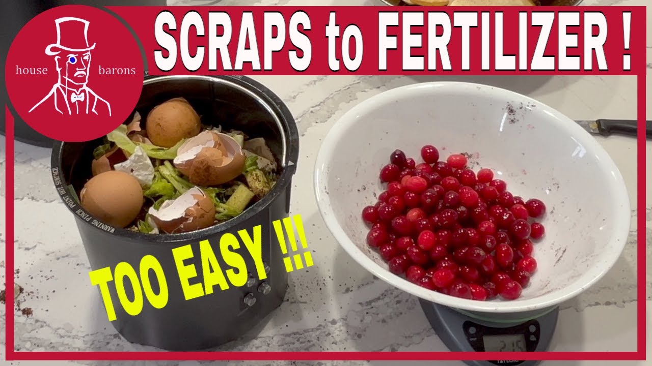 Turn Kitchen Scraps into Garden Compost | KARFO Food Waste Composter ...