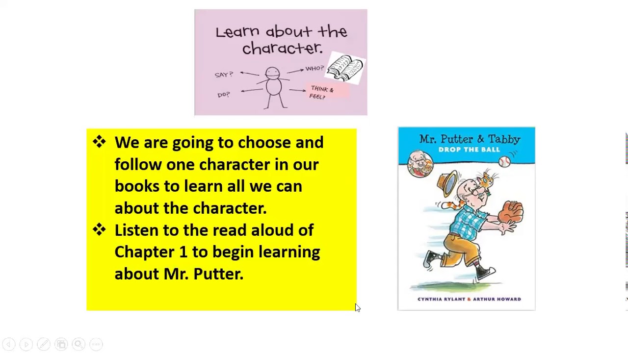 Learning About a Character 04 07 20 - YouTube