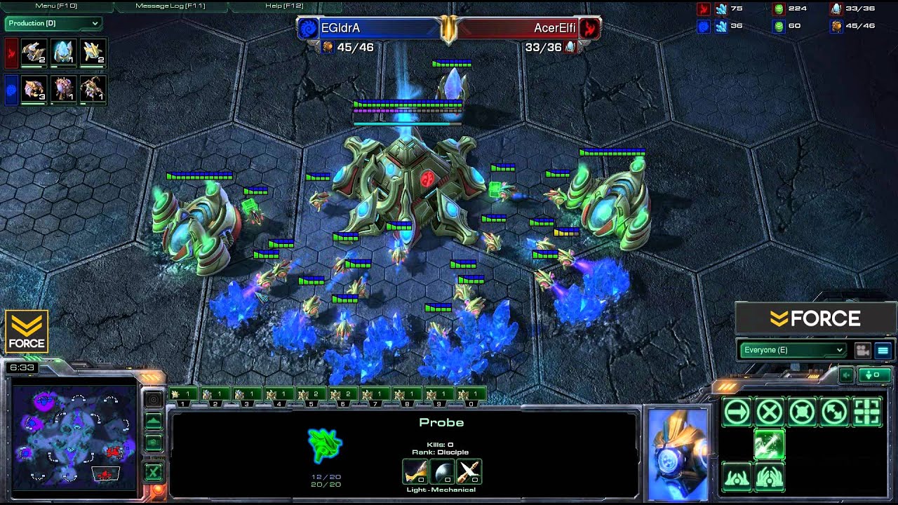 StarCraft 2 - Idra [Z] vs Elfi [P] G1 - Commentary - YouTube