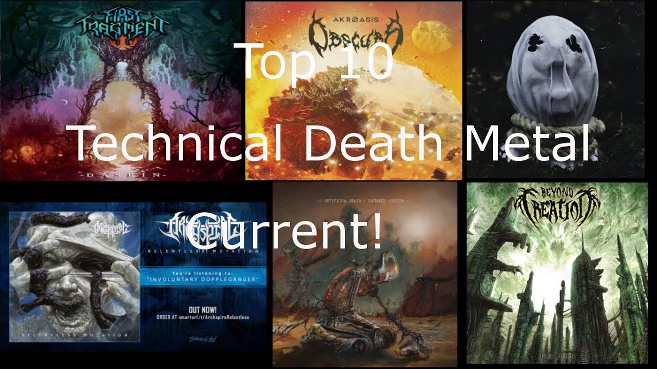 Top 10 Technical Death Metal Current! - YouTube