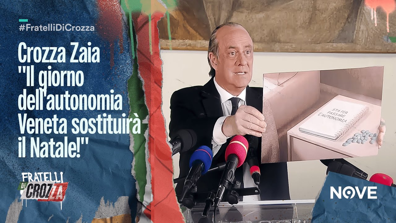 Crozza Zaia "Il giorno dell'autonomia Veneta sostituirà il Natale ...