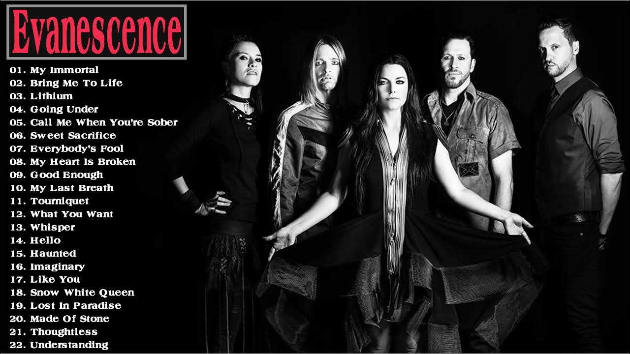 Evanescence Greatest Hits Full Album 💗 Best songs of Evanescence - YouTube