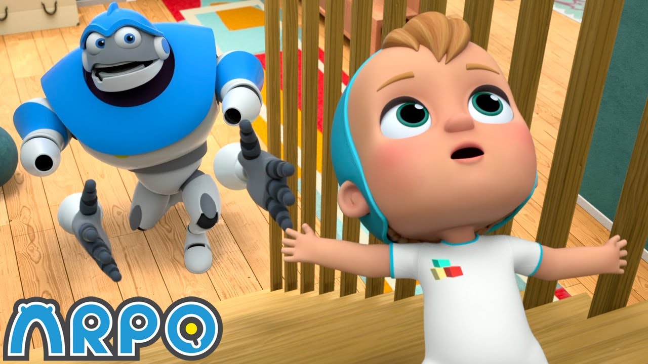 ARPO The Robot | Moving in Day PANIC!! | NEW VIDEO | Funny Cartoons for ...