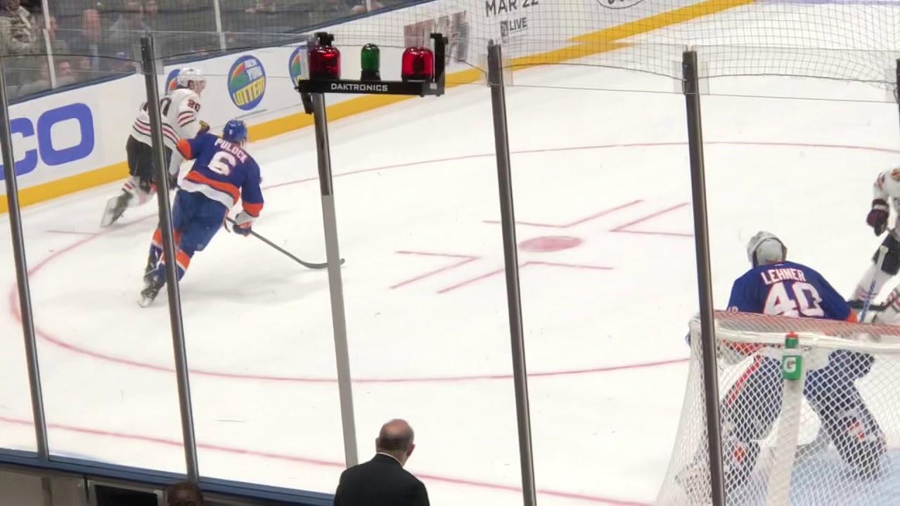 Devon Toews First NHL Goal is an Overtime Winner At Nassau Coliseum ...