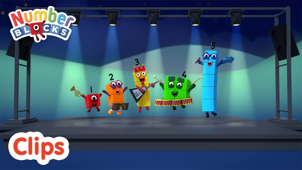 Numberblocks en Español | Clip | Cinco - YouTube