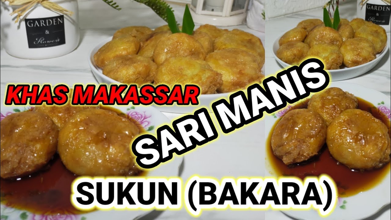 RESEP DAN CARA MEMBUAT SARI MANIS SUKUN (Bakara) | Kue Tradisional Khas ...
