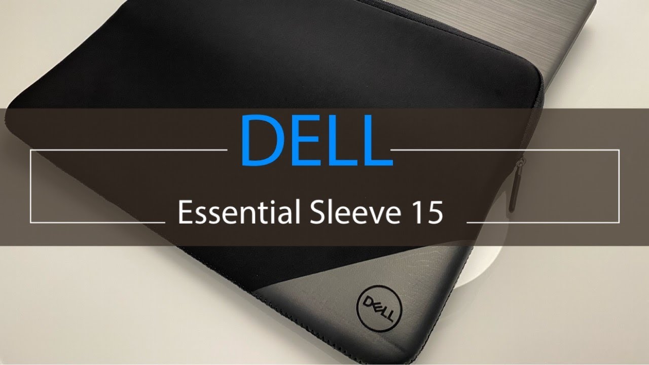 Capa DELL Essential Sleeve 15 para notebook - YouTube