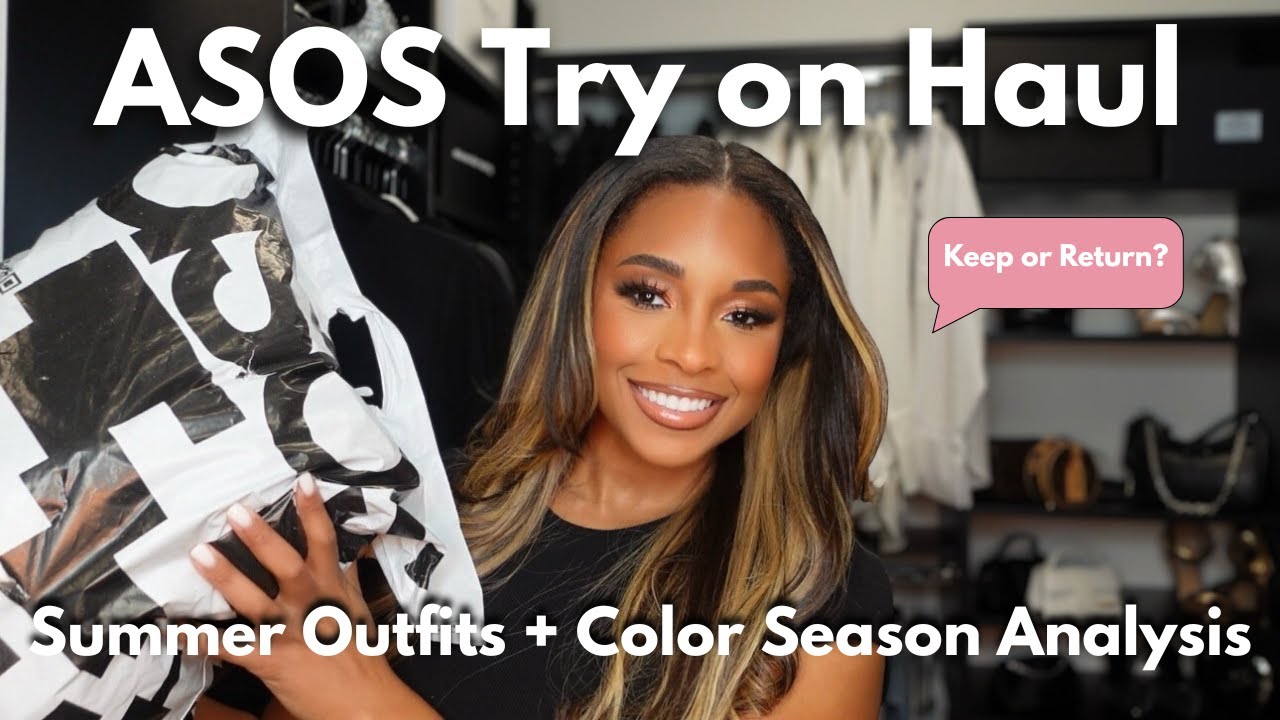 ASOS Summer Try-On Haul | Vacation Outfit Inspo + Dressing for My Color ...