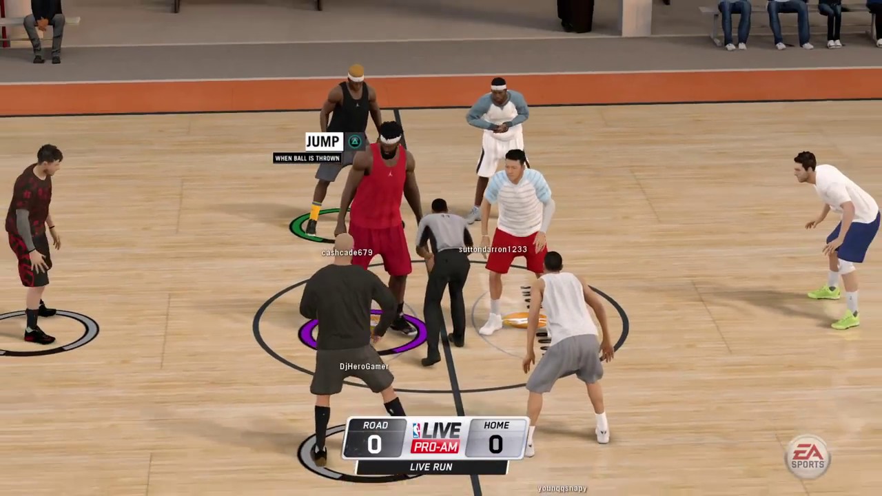 NBA Live 17 test - YouTube