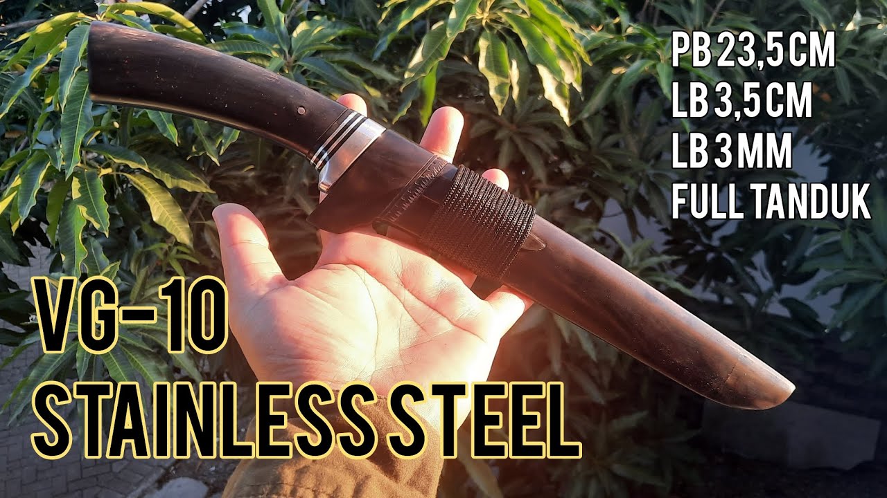VG10 Stainless Steel || Saudaranya Elmax - YouTube