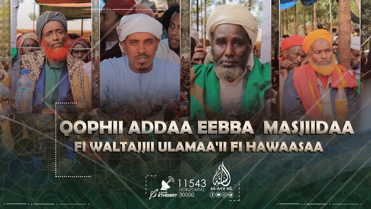 QOPHII ADDAA EEBBA MASJIIDAA FI WALTAJJII ULAMAA'II FI HAWAASAA - YouTube