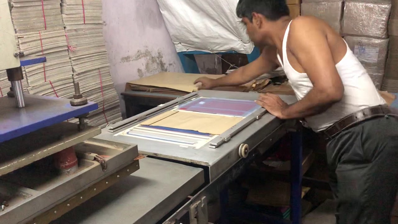 Stationery file making machine - YouTube