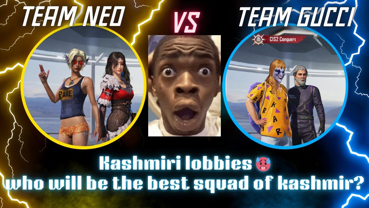 Best squad of kashmir ? Kashmir customs with farhaan gaming || Road to ...