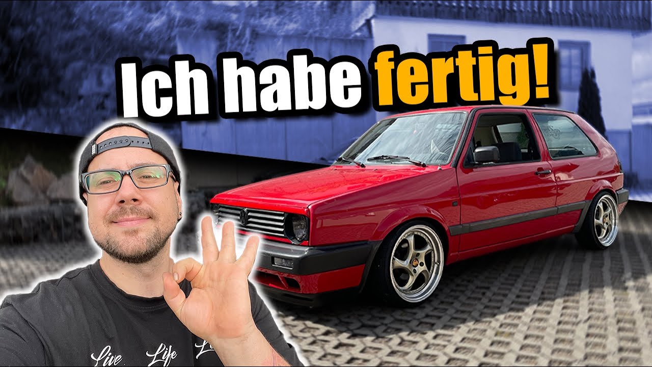 DER GOLF 2 IST (erstmal) FERTIG! | Red wurde geboren! Extrem Low Budget ...