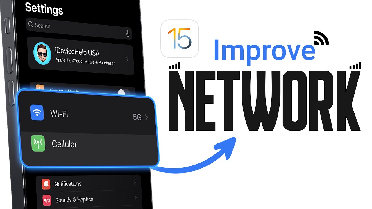 improve iPhone Network Performance - YouTube