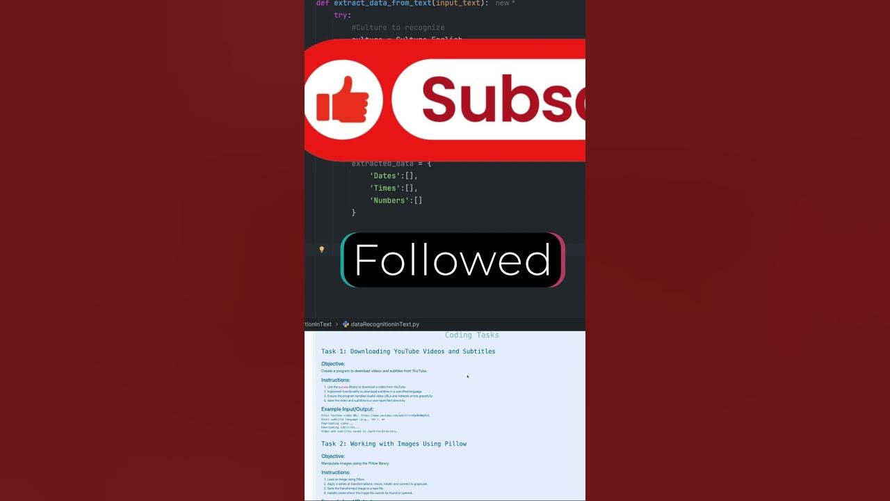 Data Recognition In Text Part 18 Python Pythontutorial Pythonforbeginners Pythonprogramming
