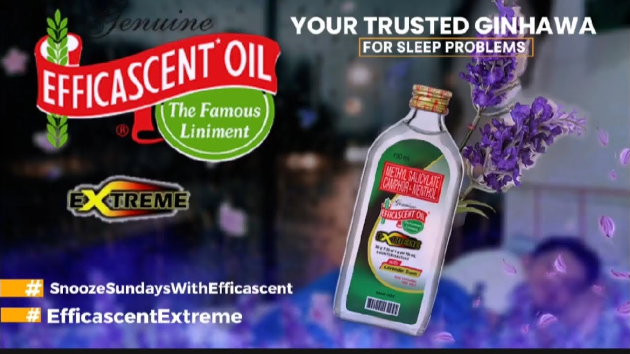 "Have a Better Sleep with Efficascent Extreme,My Trusted Brand - YouTube