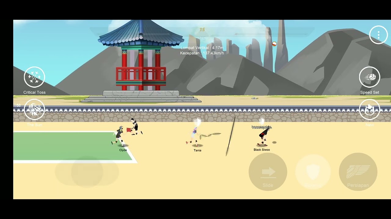 Siwoo Baek Vs Black Siwoo 3x3 Volleyball - YouTube