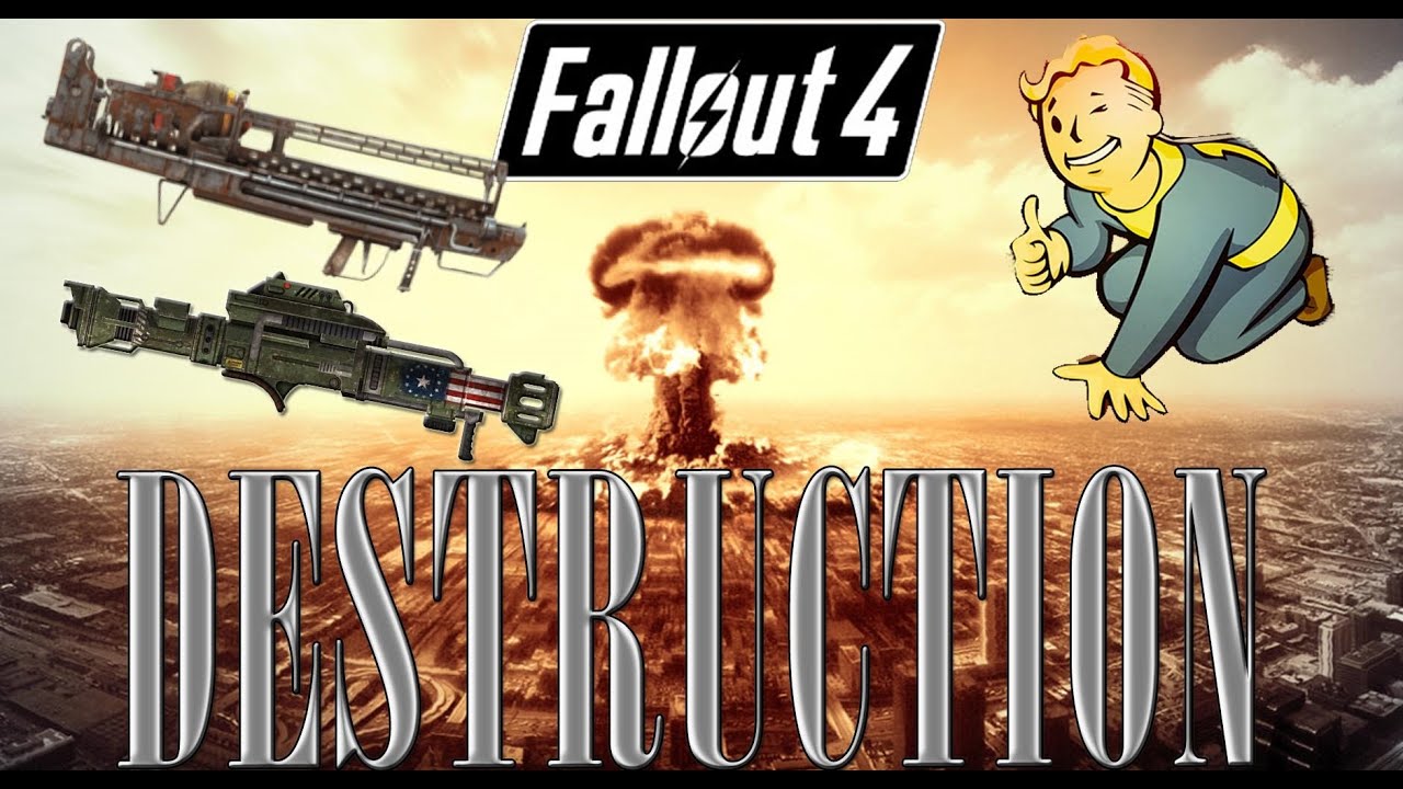 FAT MAN AND ROCKET LAUNCHER ROCK ! Fallout 4 [60 Hz-1080p] - YouTube