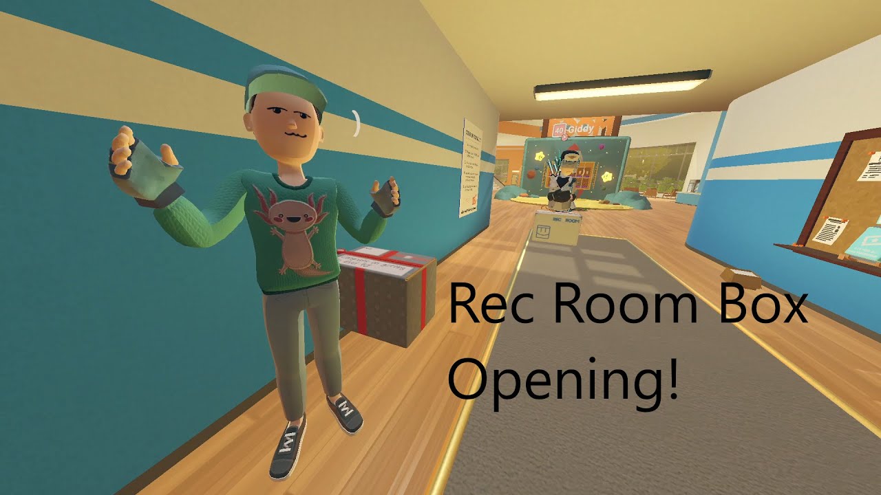 Rec Room Box Opening! - YouTube