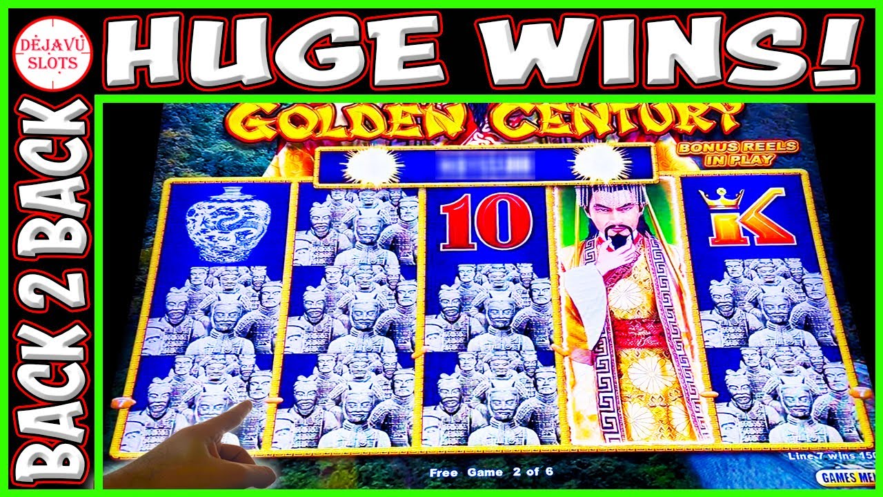 OMG Down to My Last Dollars! Back 2 Back Bonus Pays HUGE Golden Century ...