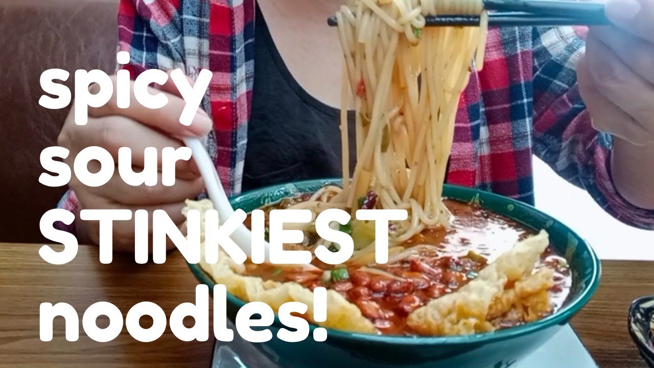 Snail Noodles | sour, spicy, stinky | viral noodles | China street food ...