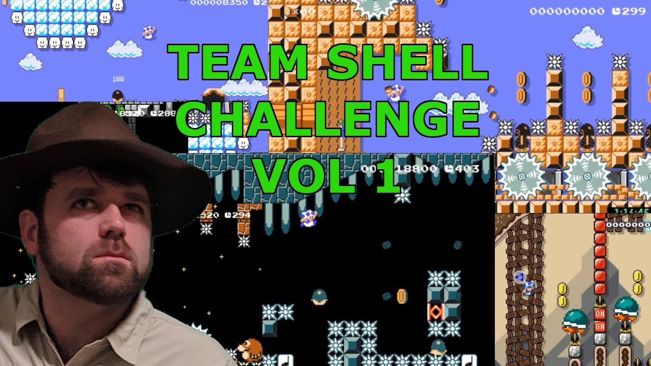 Team Shell Challenge Vol: 1 (Mario Maker 2) - YouTube
