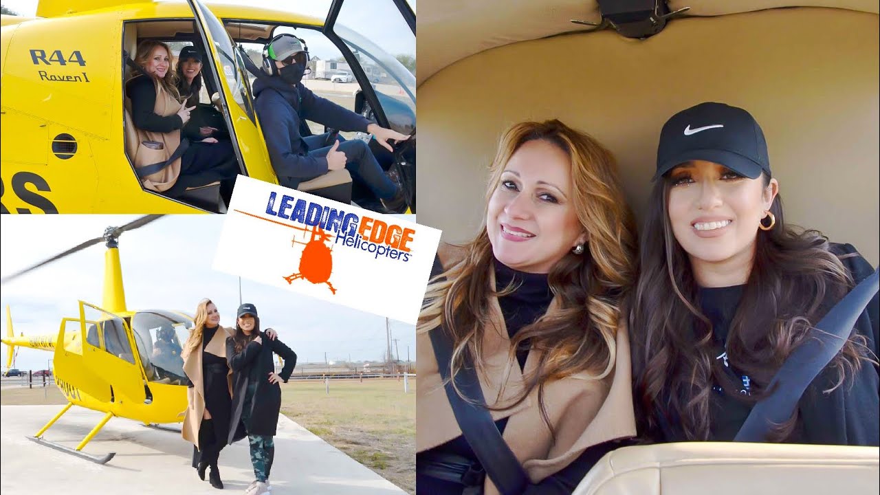 Leading Edge Helicopter ||| Texas State Helicopter 🚁 Adventure! Mom ...