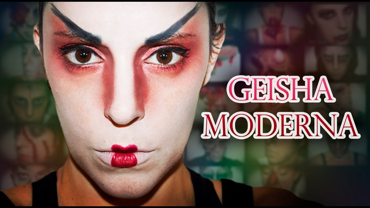 Maquillaje Carnaval: Geisha con toque moderno, Fantasía #10 | Silvia ...