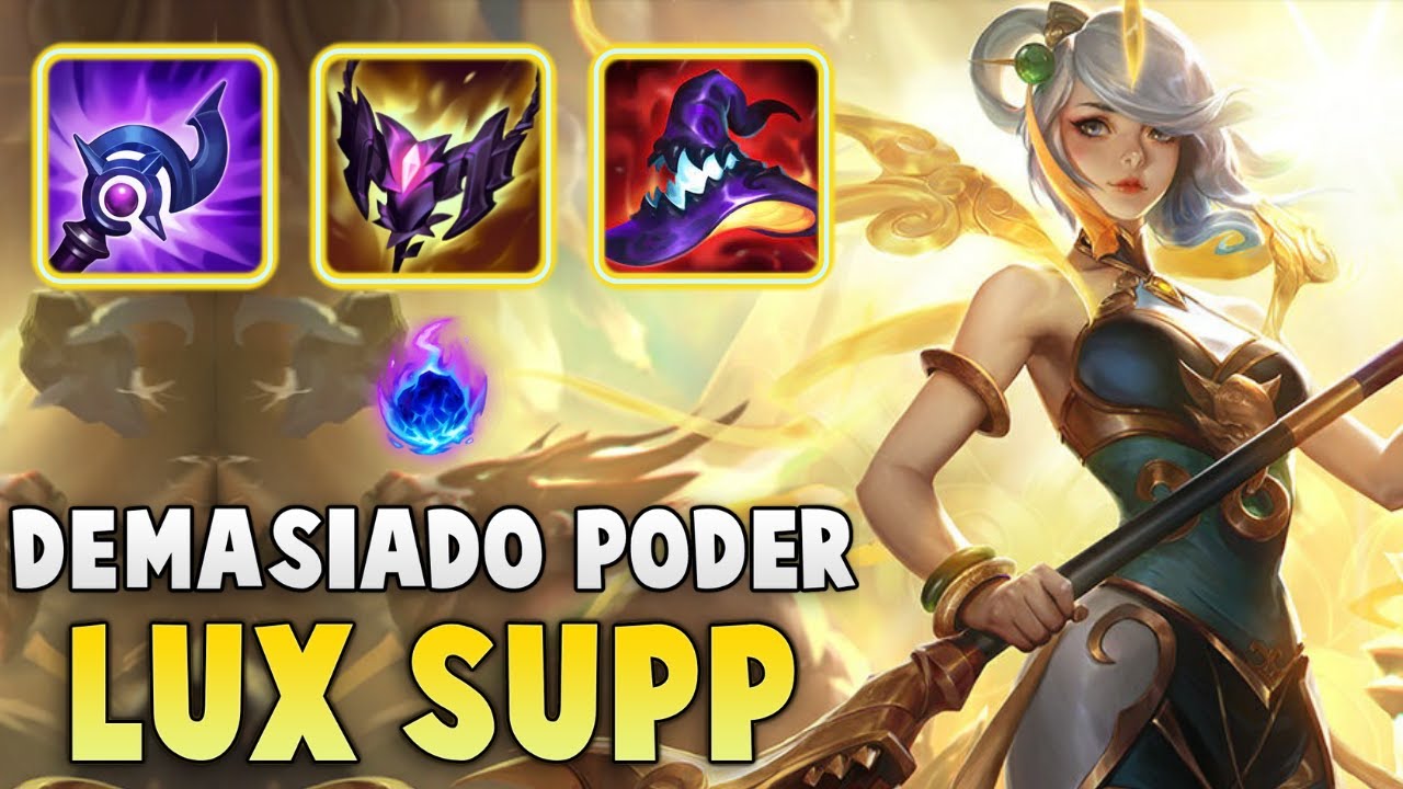 😱¡NO PARAMOS DE HACER ONESHOTS con LUX SUPPORT!😱| Gameplay Lux Support | Guia Lux Support - YouTube