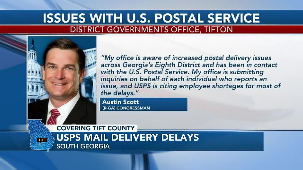 South Ga. residents talk mail delay issues - YouTube