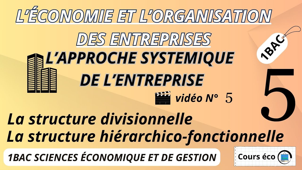 La structure hiérarchico-fonctionnelle et La structure divisionnelle ...