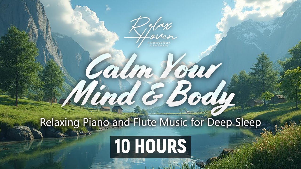 Calm Your Mind & Body | Relaxing Piano and Flute Music for Deep Sleep ...