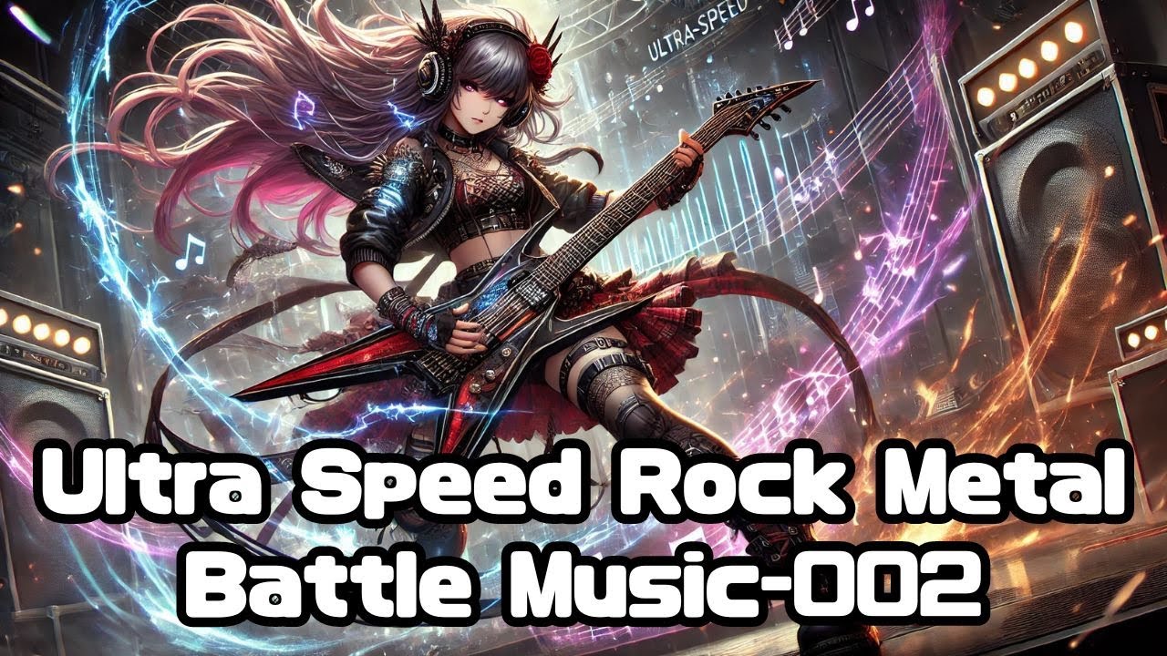 [Instrumental] Ultra Speed Rock Metal Battle Music | Epic Guitar Riffs ...