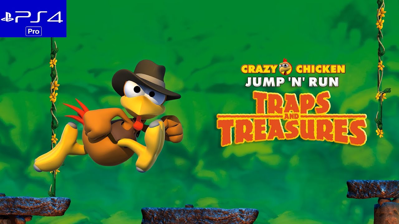 Crazy Chicken: Traps & Treasures (2022) (PS4 Pro) - Longplay (4K 60FPS ...