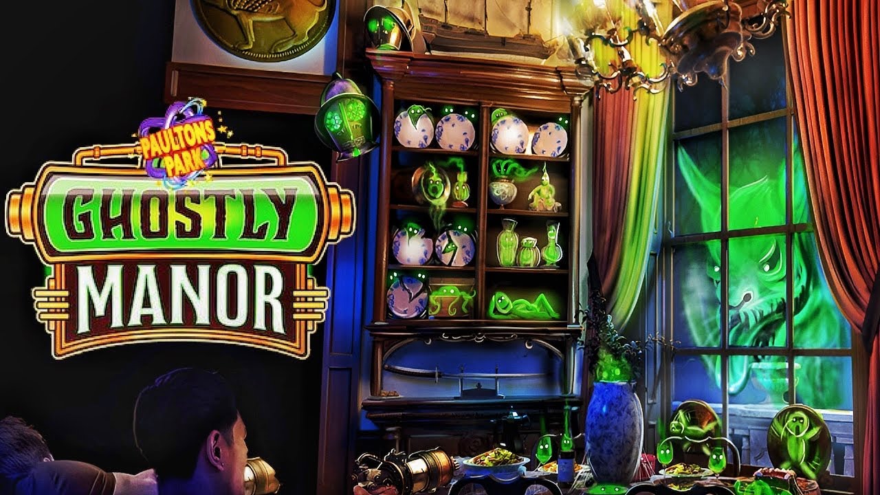 How Does Ghostly Manor at Paultons Park Work? - YouTube
